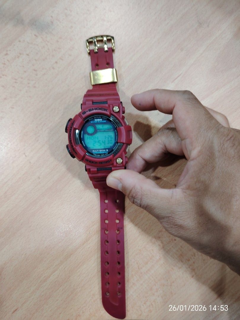 Casio G-Shock Frogman gwf 1000 nv Multi Band 6, Women's Fashion ...