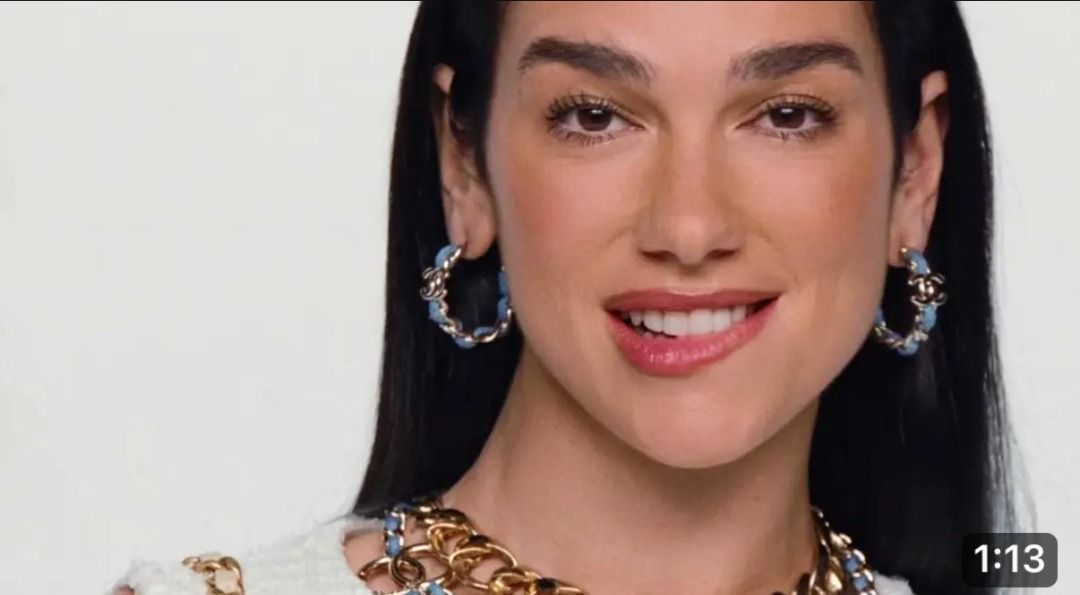 Chanel Denim Hoop Loop Earrings CC Logo 爆款收藏系列 耳環耳針 香奈兒 25P 復古Vintage款 ...