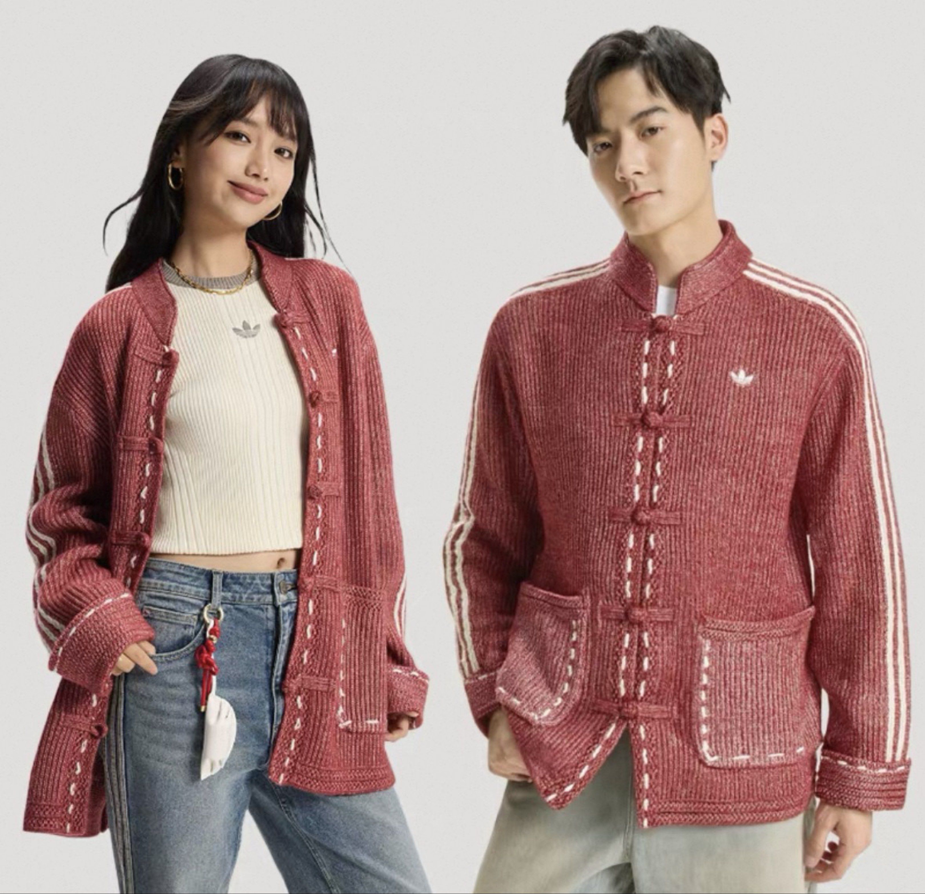(CHEAPEST & AUTHENTIC 🔥) Adidas china knitted jacket chinese new year ...