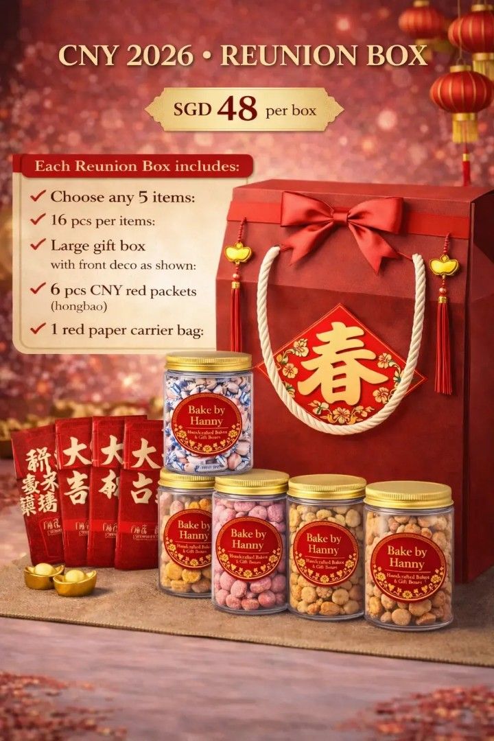 CNY 2026 REUNION GIFT BOX, Food & Drinks, Gift Baskets & Hampers on ...