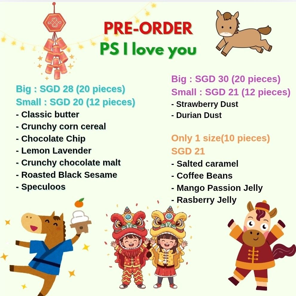 CNY Cookies - PS I love You Macademia Ball with Sea Salt from Thailand ...