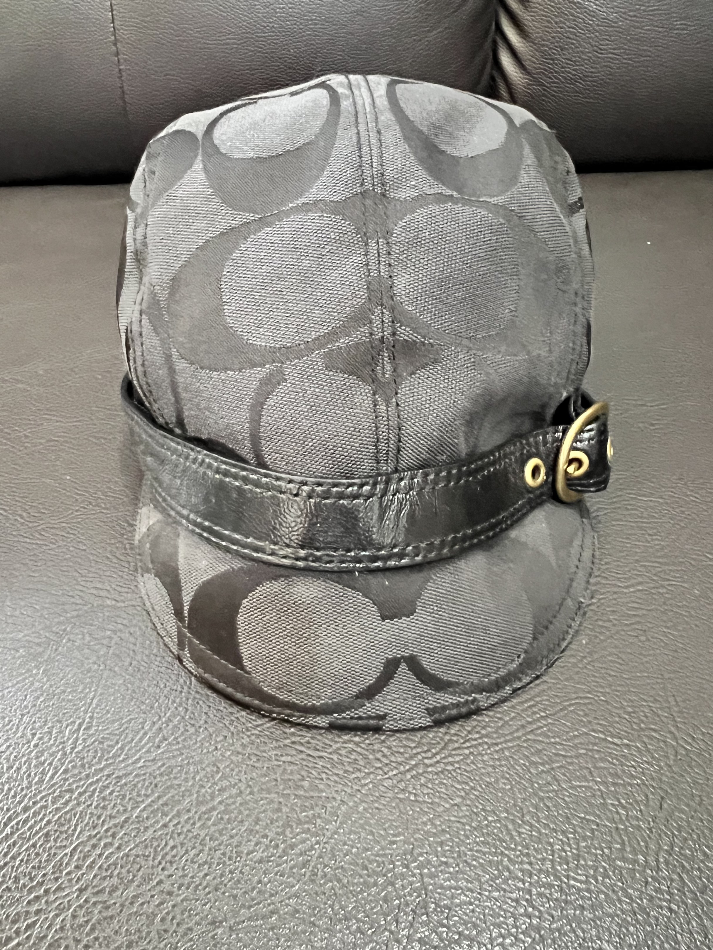 Coach Signature Print Hat, Men's Fashion, Watches & Accessories, Cap ...