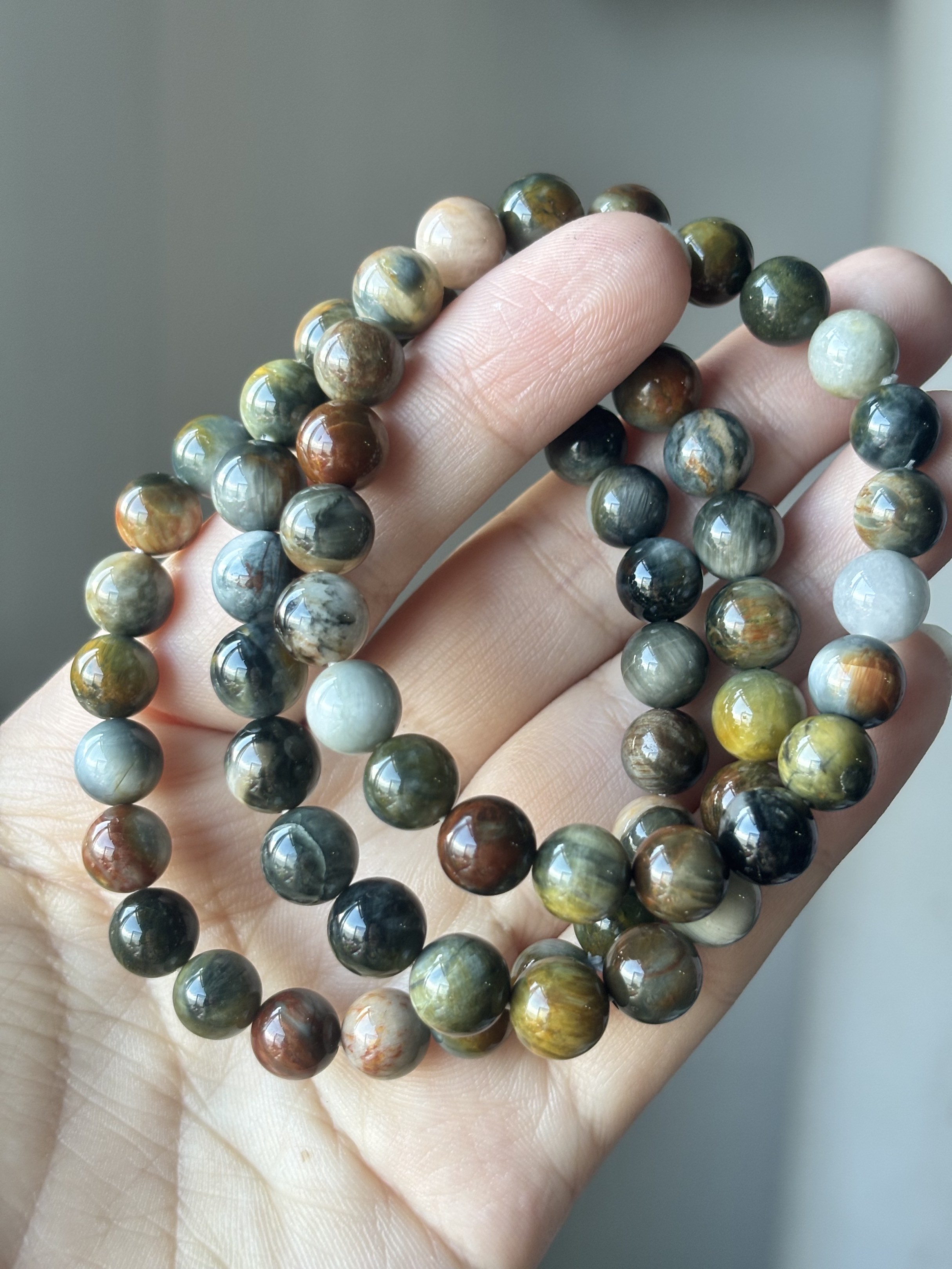 Colourful Tiger Eyes Bracelets 🐯, Women's Fashion, Jewelry & Organisers ...