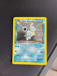 2000 Pokémon Team Rocket – 1st Edition Dark Blastoise PSA 8.5, Hobbies ...