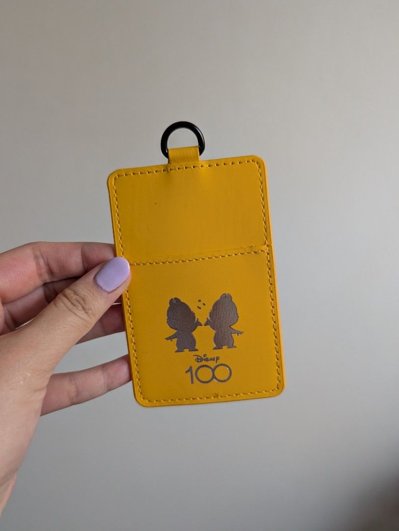 Disney 100th Anniversary Cardholder chip and dale, Women's Fashion ...