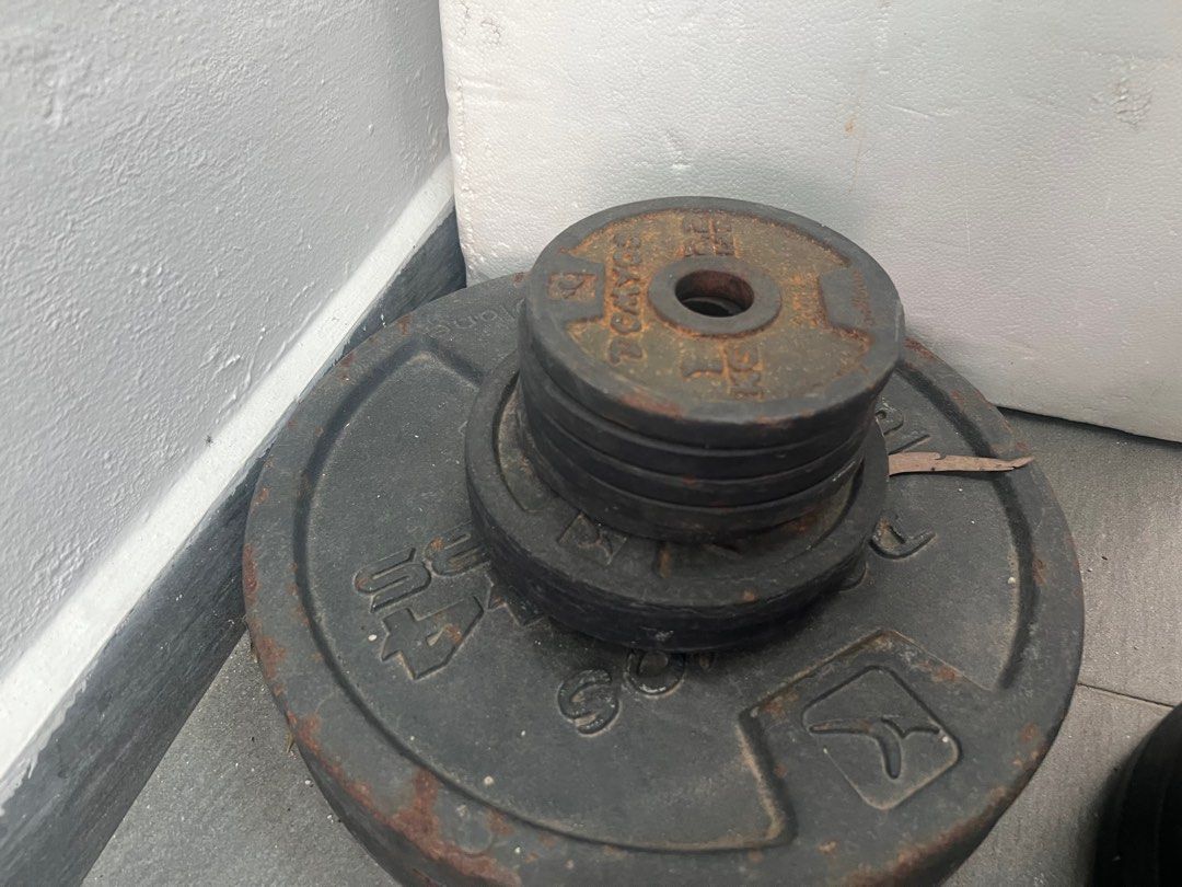 DOMYOS Weight Plates - Various Sizes No, Sports Equipment, Exercise ...