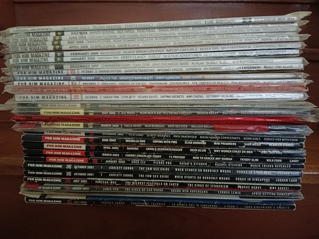 FHM Singapore Magazines - Assorted Issues, Hobbies & Toys, Books ...