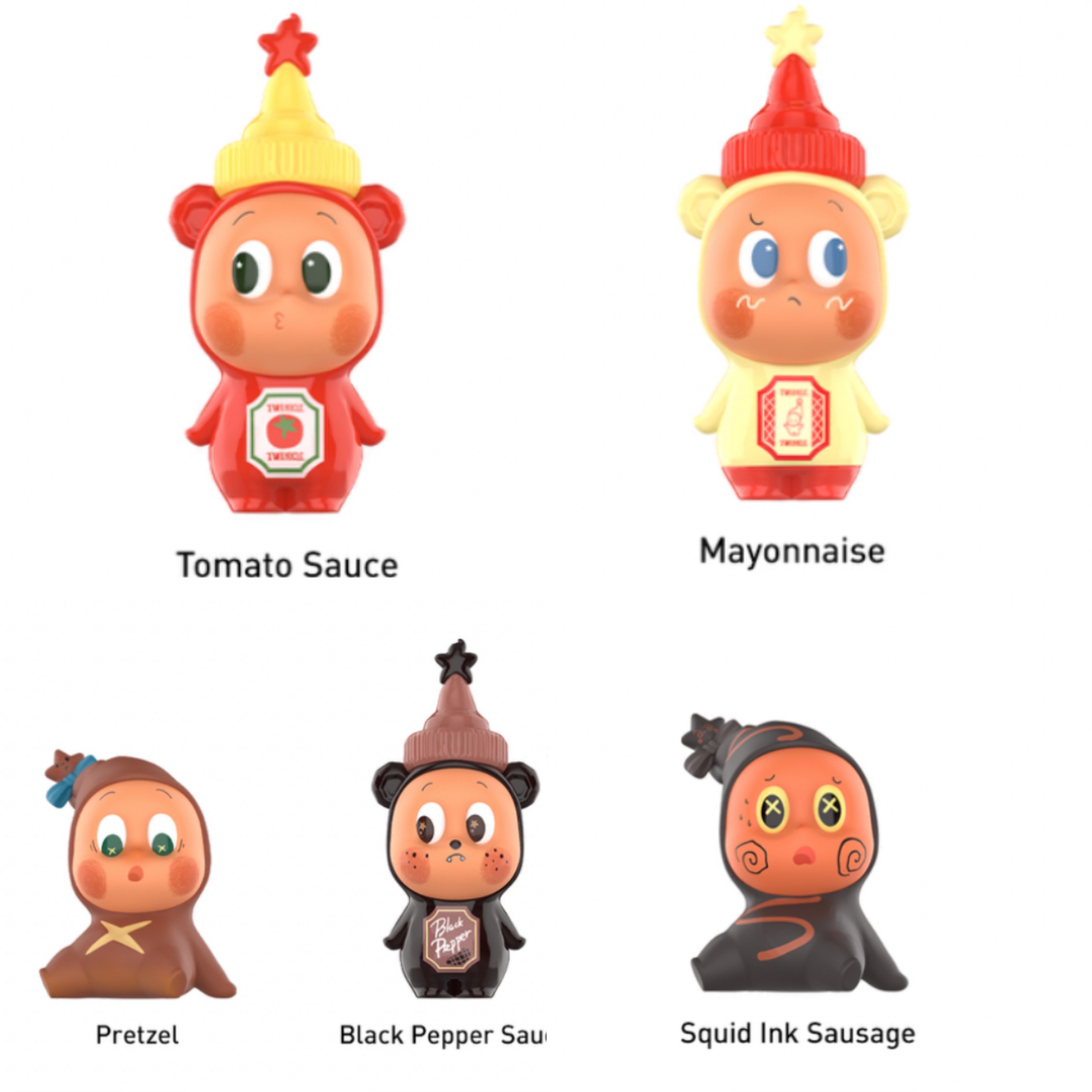 (5 Piece set) Twinkle Twinkle Create Your Taste - Tomato Sauce ...