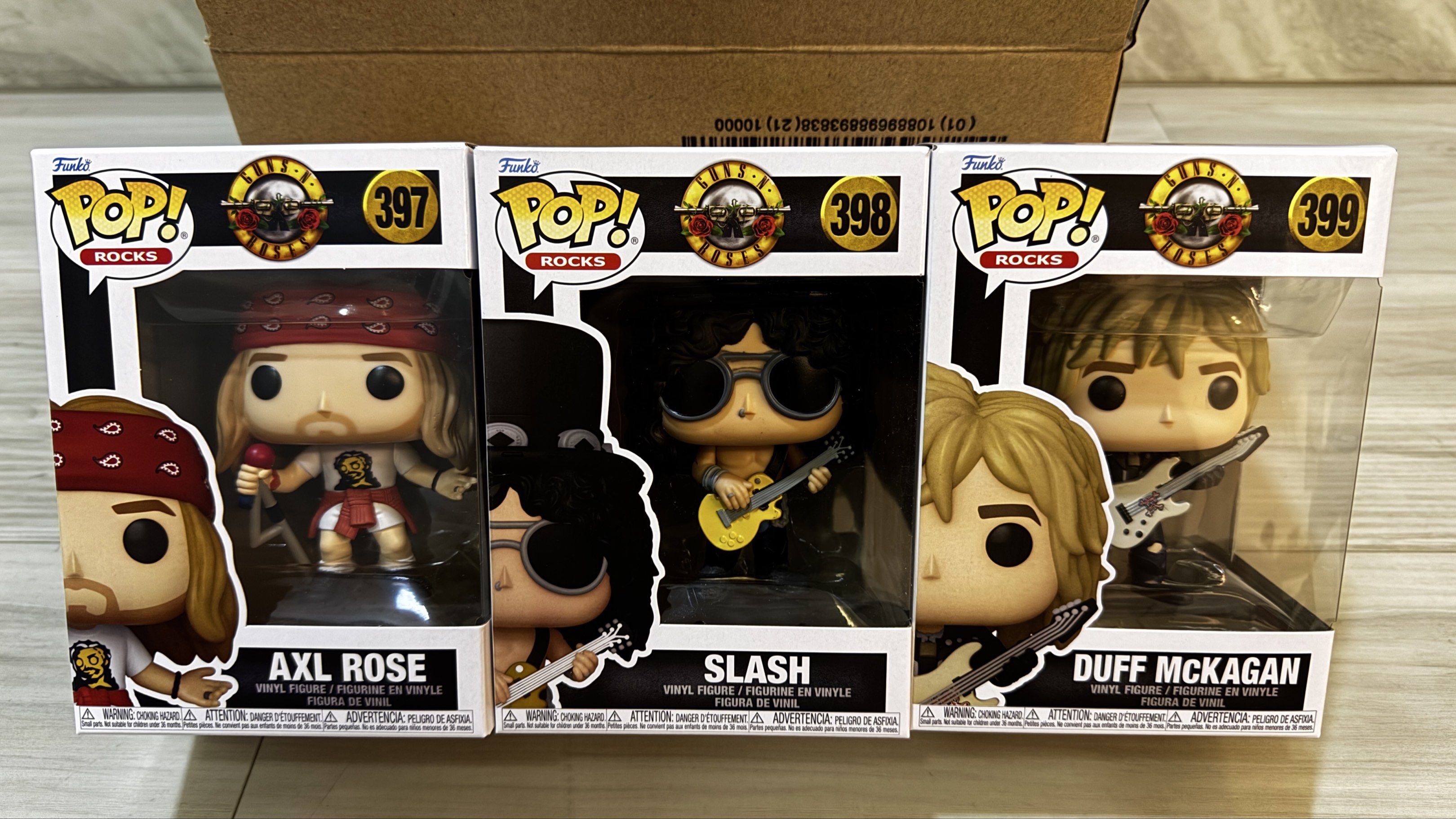 Funko Pop! Rocks: Guns N' Roses Set, Hobbies & Toys, Toys & Games on ...