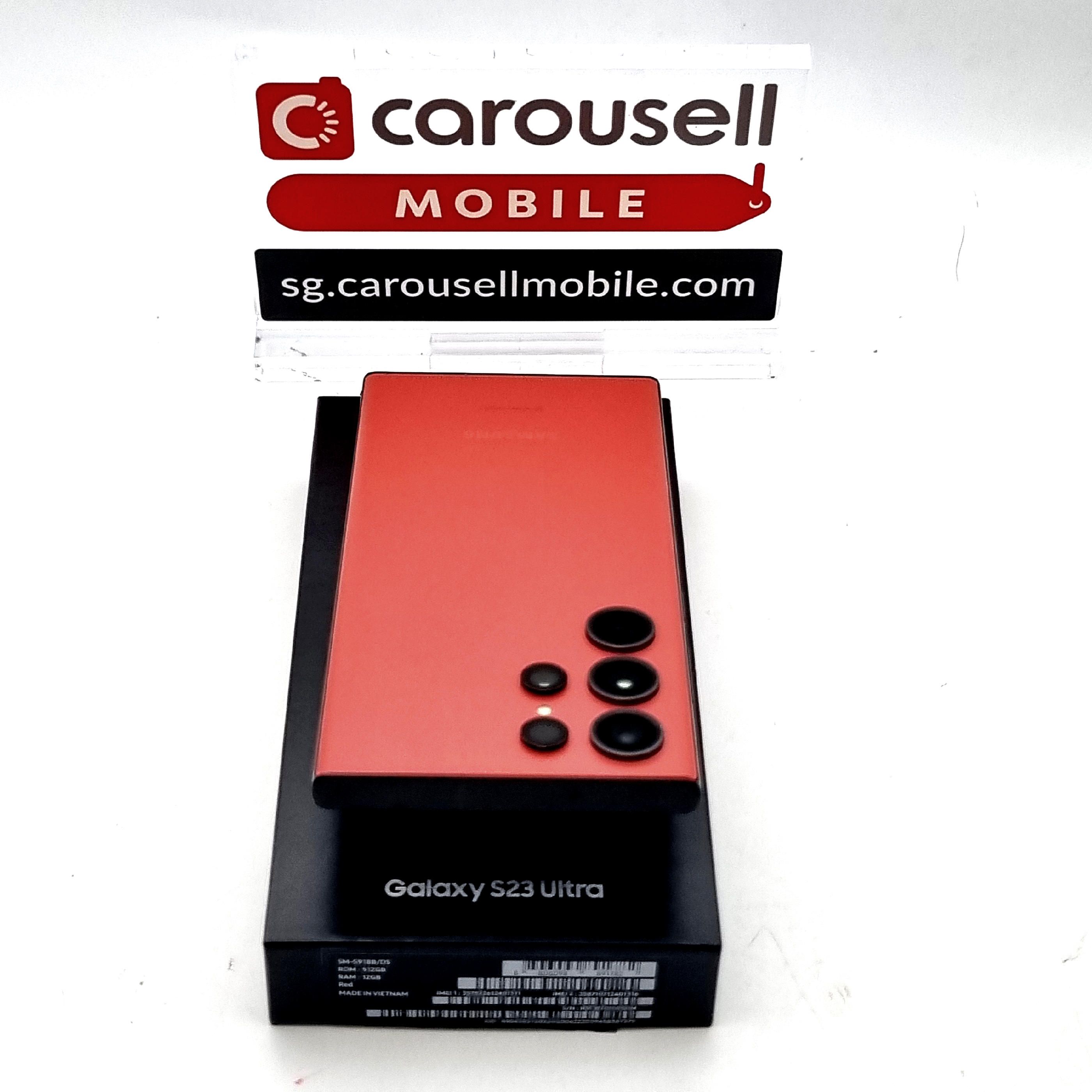 Galaxy S23 Ultra 5G 512GB Red, Mobile Phones & Gadgets, Mobile Phones ...