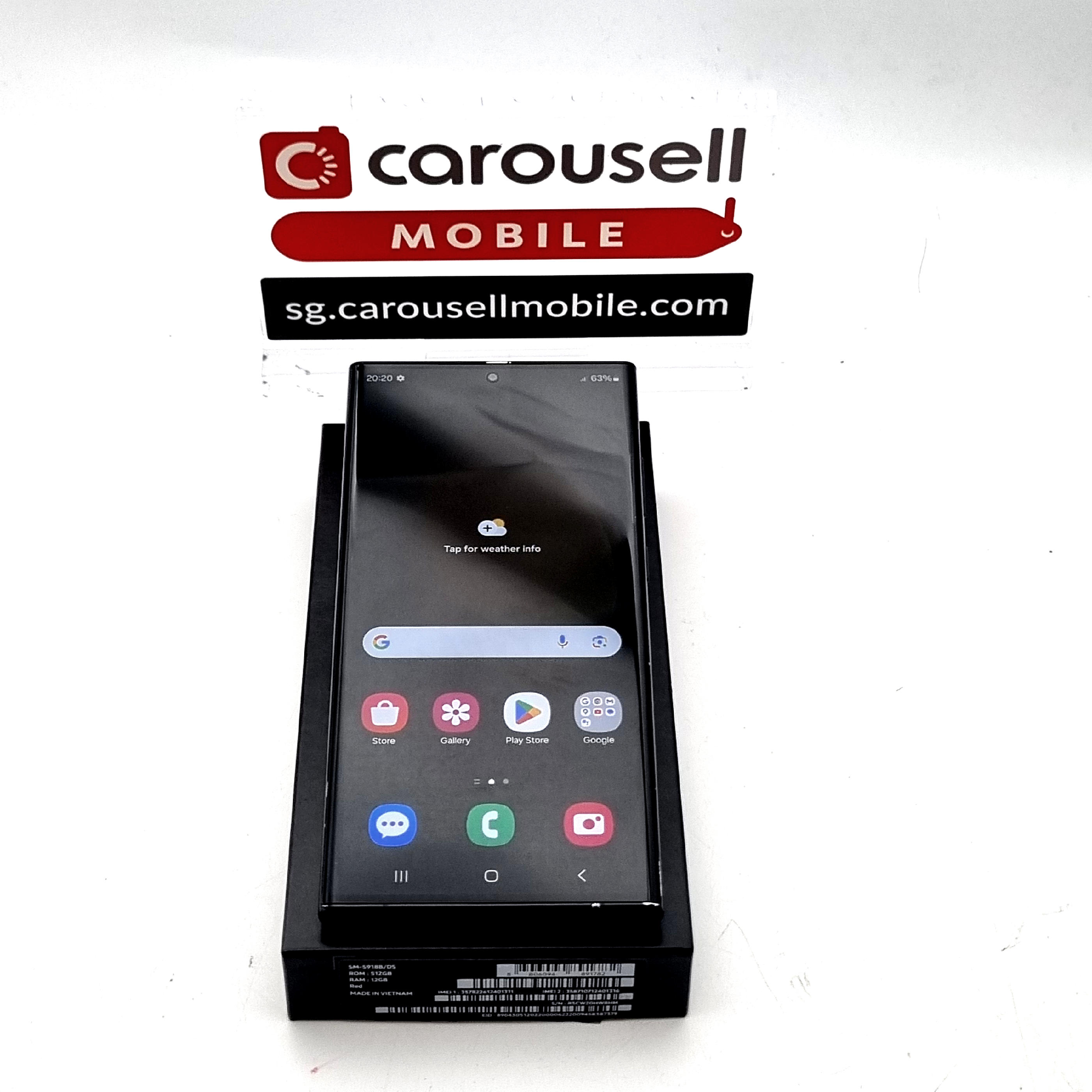 Galaxy S23 Ultra 5G 512GB Red, Mobile Phones & Gadgets, Mobile Phones ...