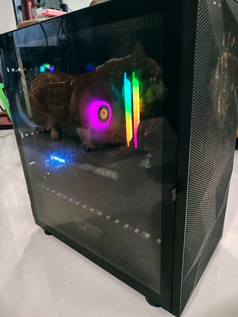 Gaming PC - Ryzen 5 5600X, RTX 3060 Ti, 16GB RAM, Computers & Tech ...