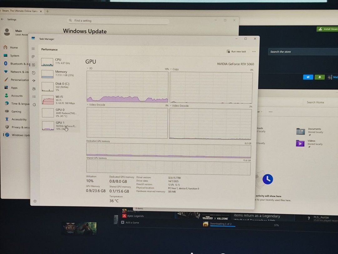 Gigabyte Windforce OC RTX 5060 Graphics Card GPU, Computers & Tech ...