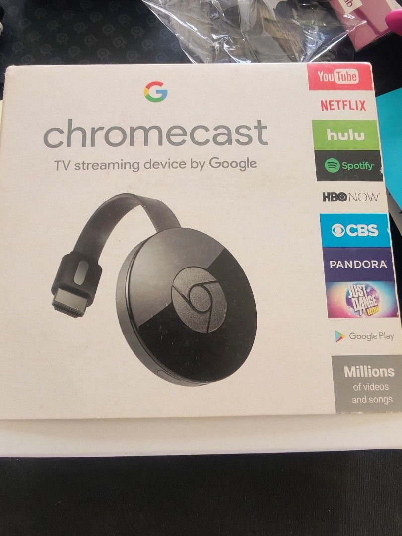 Google Chromecast TV Streaming Device, TV & Home Appliances, TV ...