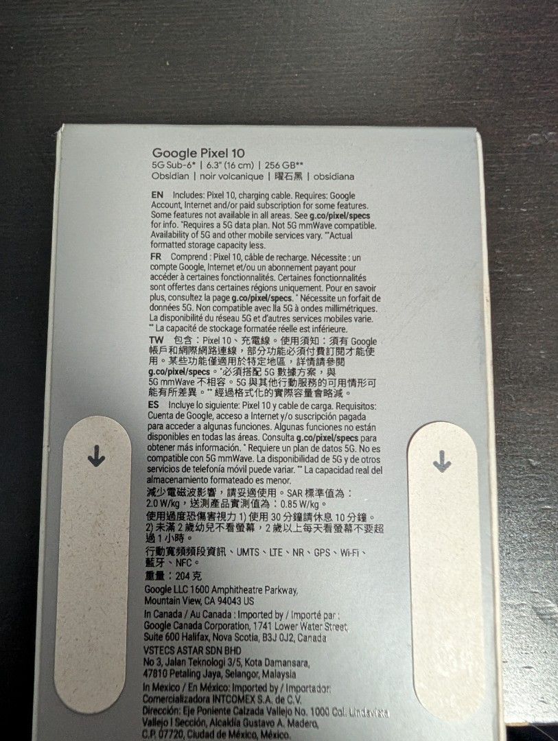 Google Pixel 10 256GB Obsidian, Mobile Phones & Gadgets, Mobile Phones ...