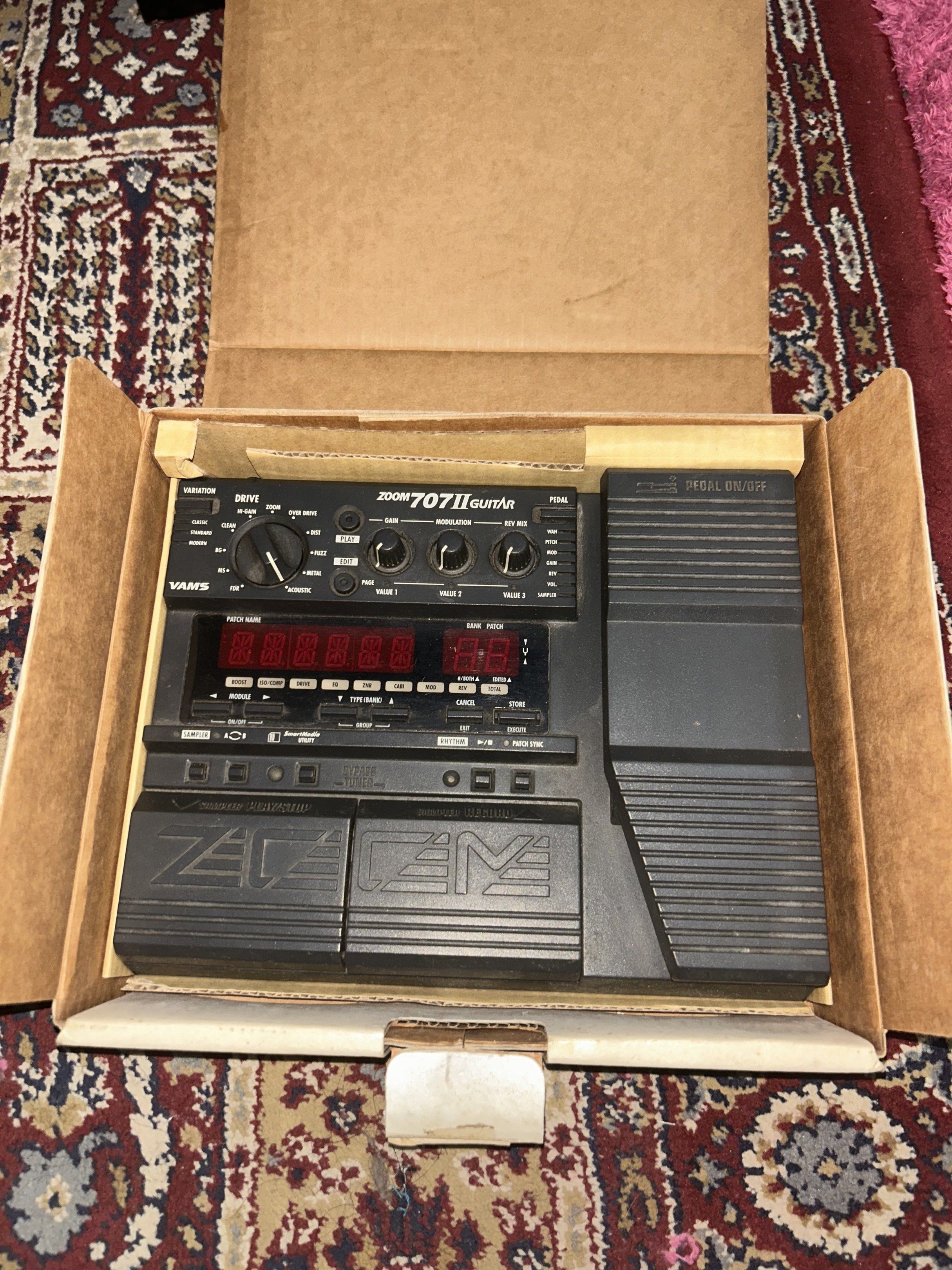 Guitar Effects Pedals, Zoom 707II, Lane Amps, Elixir Strings, Hobbies ...