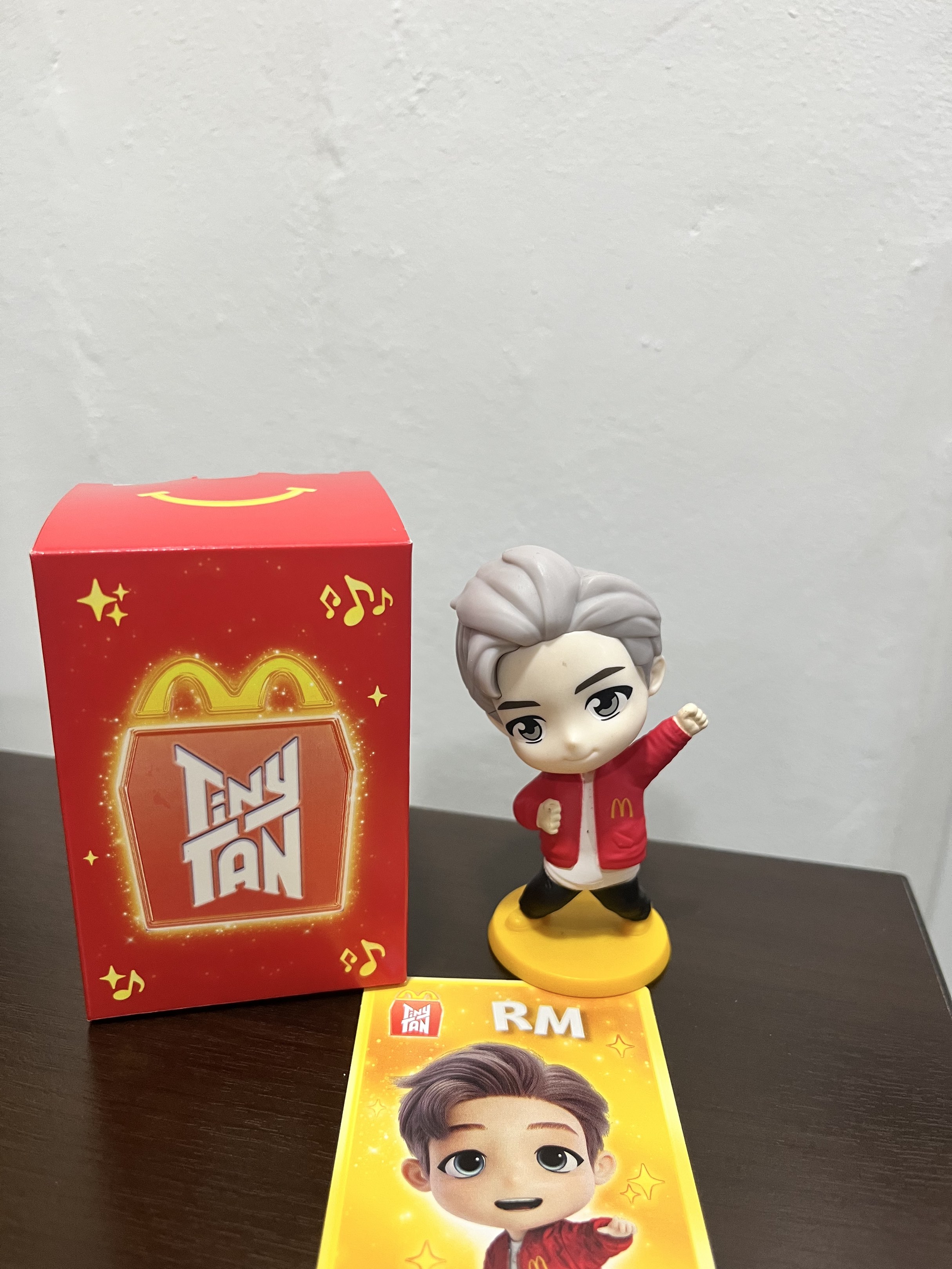 Happy meal McDonald's BTS TinyTAN RM, Hobbies & Toys, Toys & Games on ...