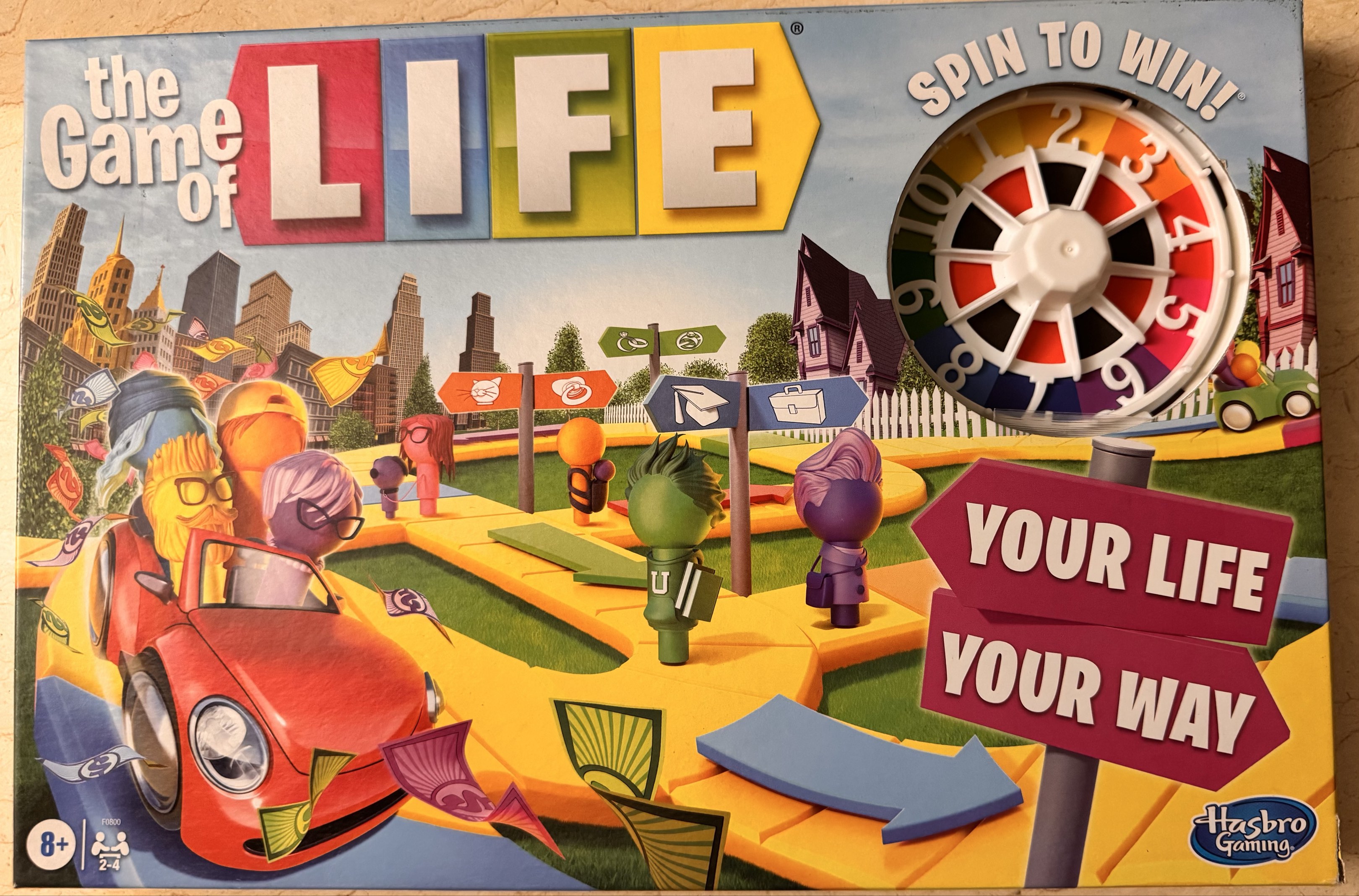 Hasbro The Game of Life Board Game, Hobbies & Toys, Toys & Games on ...