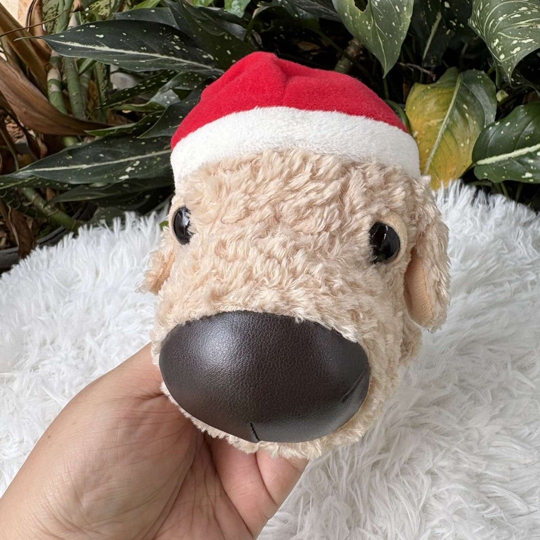 HOLY DOGS Artlist International Christmas-themed Soft Fuzzy Plush Toy ...