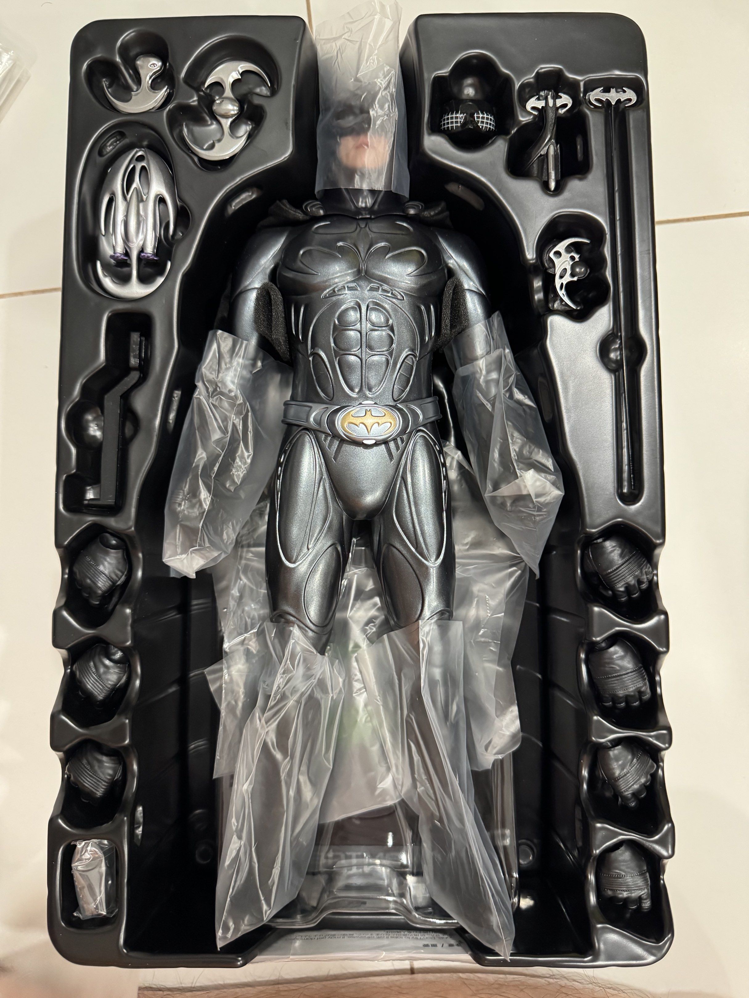 Hot Toys Batman Forever Batman & Robin Figures, Hobbies & Toys, Toys ...