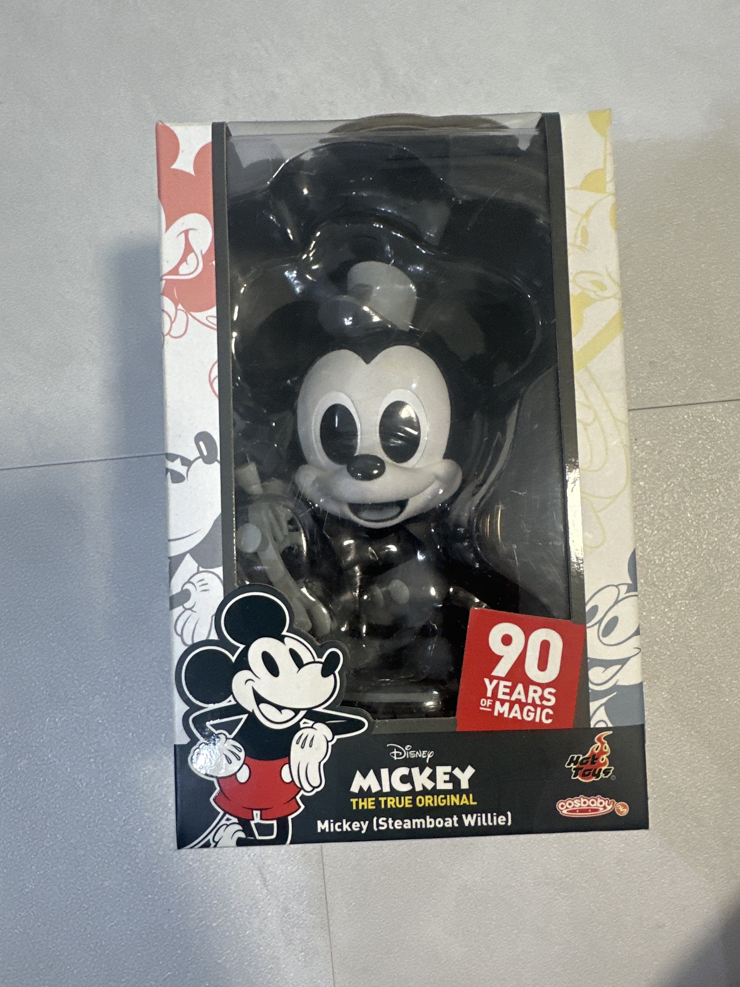 Hot Toys Cosbaby Mickey Mouse Steamboat Willie Figure, Hobbies & Toys ...