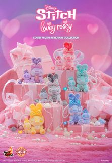 《只賣史迪仔 》Stitch Cosbi Plush Keychain 史迪仔毛絨公仔 Lovey Rosey, 興趣及遊戲, 玩具 & 遊戲 ...