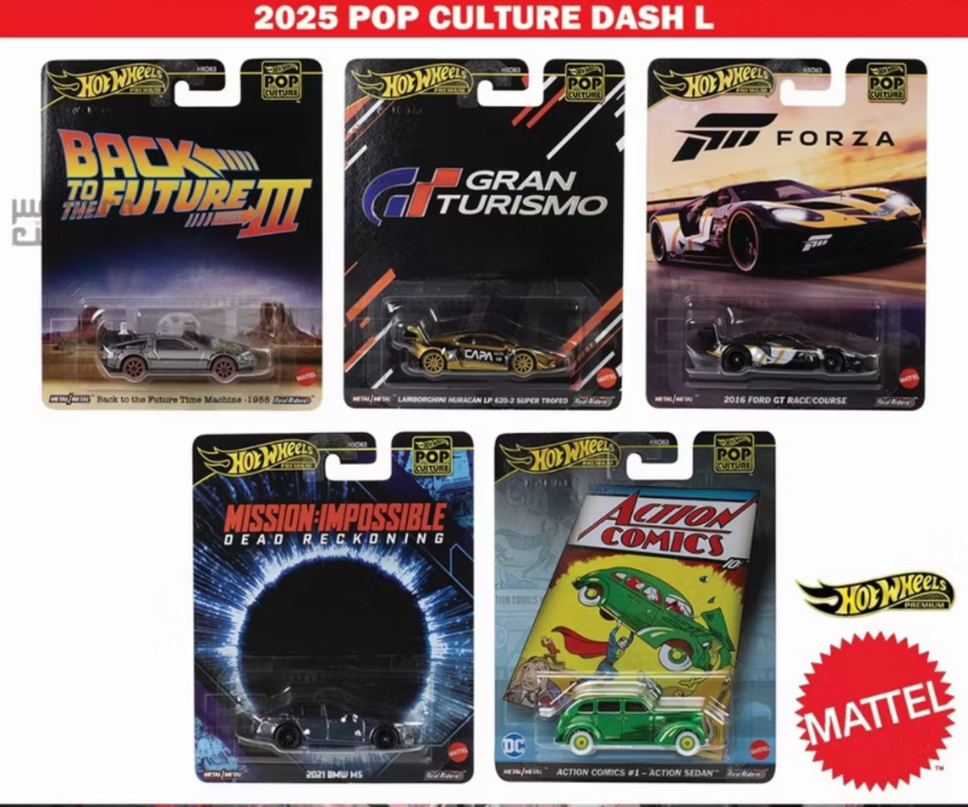 Hot Wheels Pop Culture Cars - Various Models, Hobbies & Toys, Toys ...