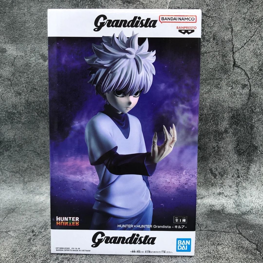 HUNTERXHUNTER Killua Grandista Figure BANPRESTO, Hobbies & Toys, Toys ...