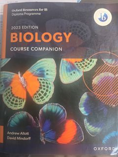 IB Biology Course Companion 2023 Edition, Hobbies & Toys, Books ...