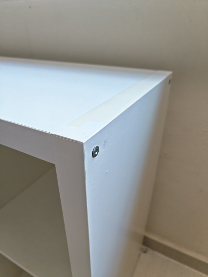 IKEA Kallax Shelving Unit - White, Furniture & Home Living, Furniture ...