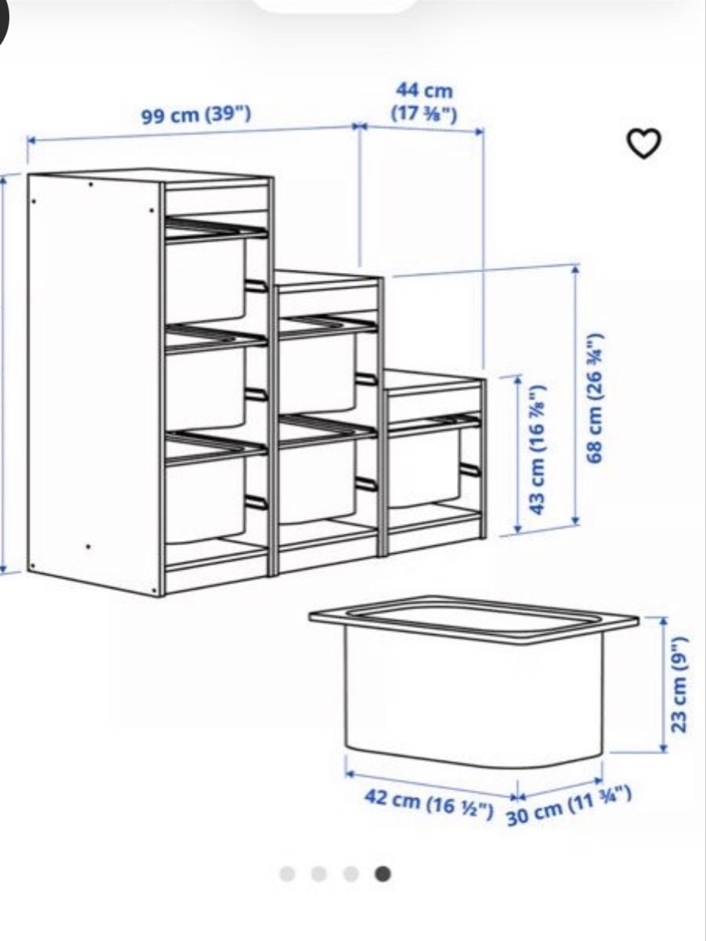 IKEA TROFAST Storage Boxes Trofast Ikea, Furniture & Home Living ...