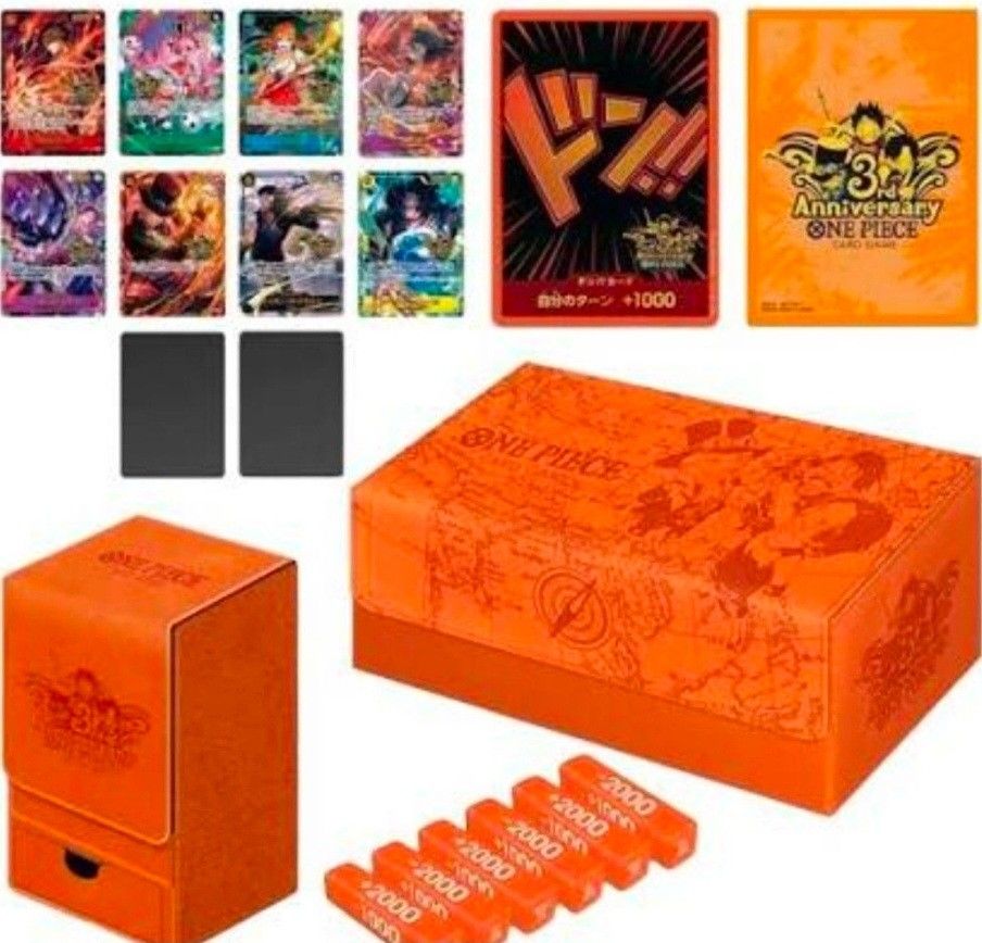 (In Stock) One Piece Card Game 3rd Anniversary Set TCG Card Game ...