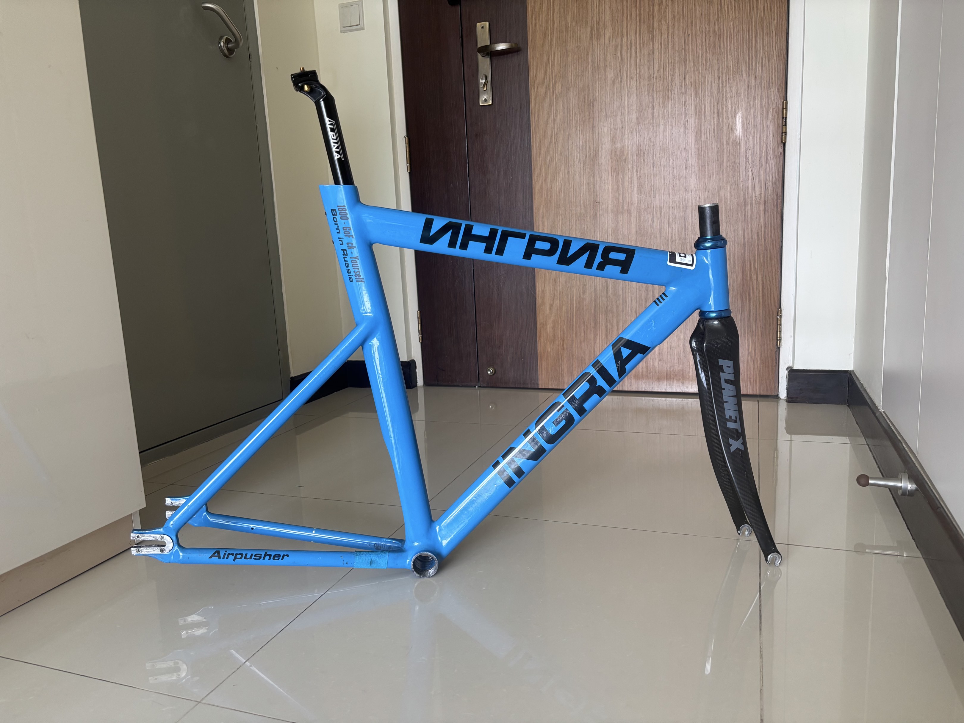 Ingria Airpusher Track Frameset With Planet X Fork For Fixie, Sports ...