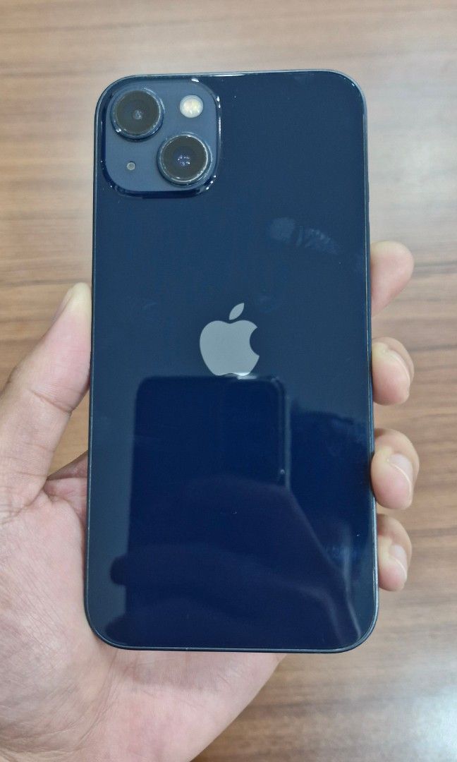 iPhone 13 128gb midnight blue, Telepon Seluler & Tablet, iPhone, iPhone ...