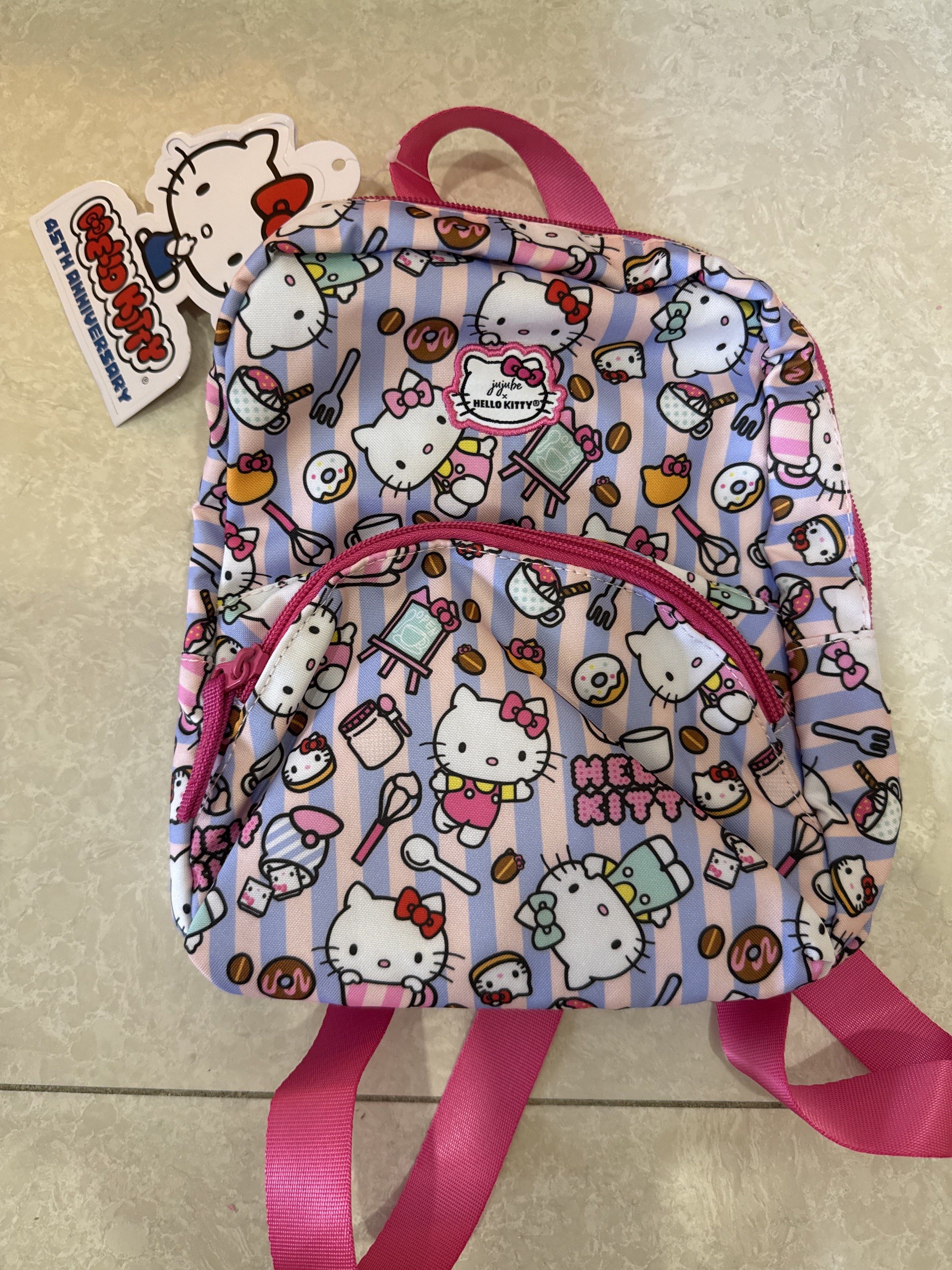 JuJuBe x Hello Kitty 45th Anniversary Mini Backpack, Babies & Kids ...