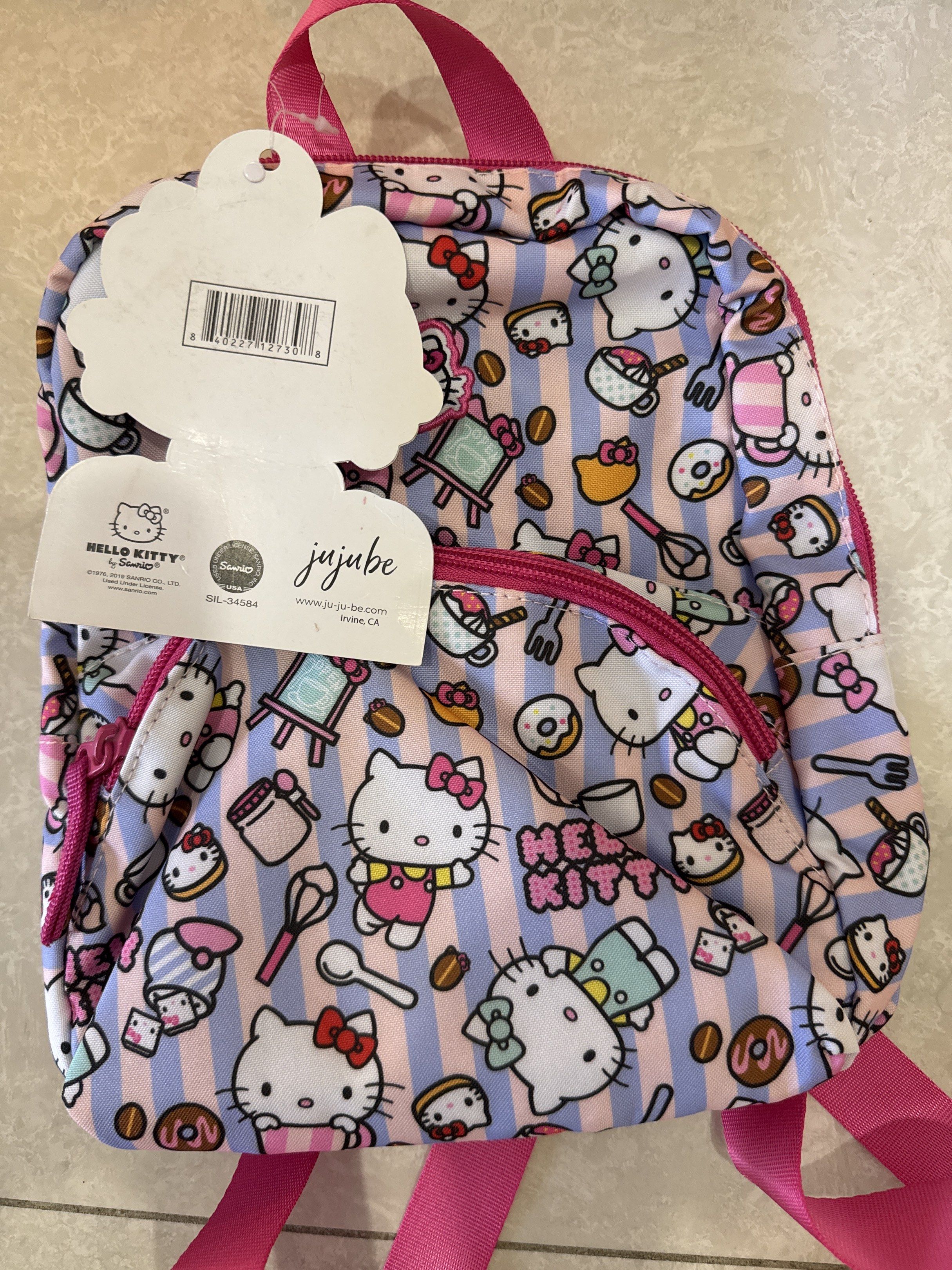 JuJuBe x Hello Kitty 45th Anniversary Mini Backpack, Babies & Kids ...