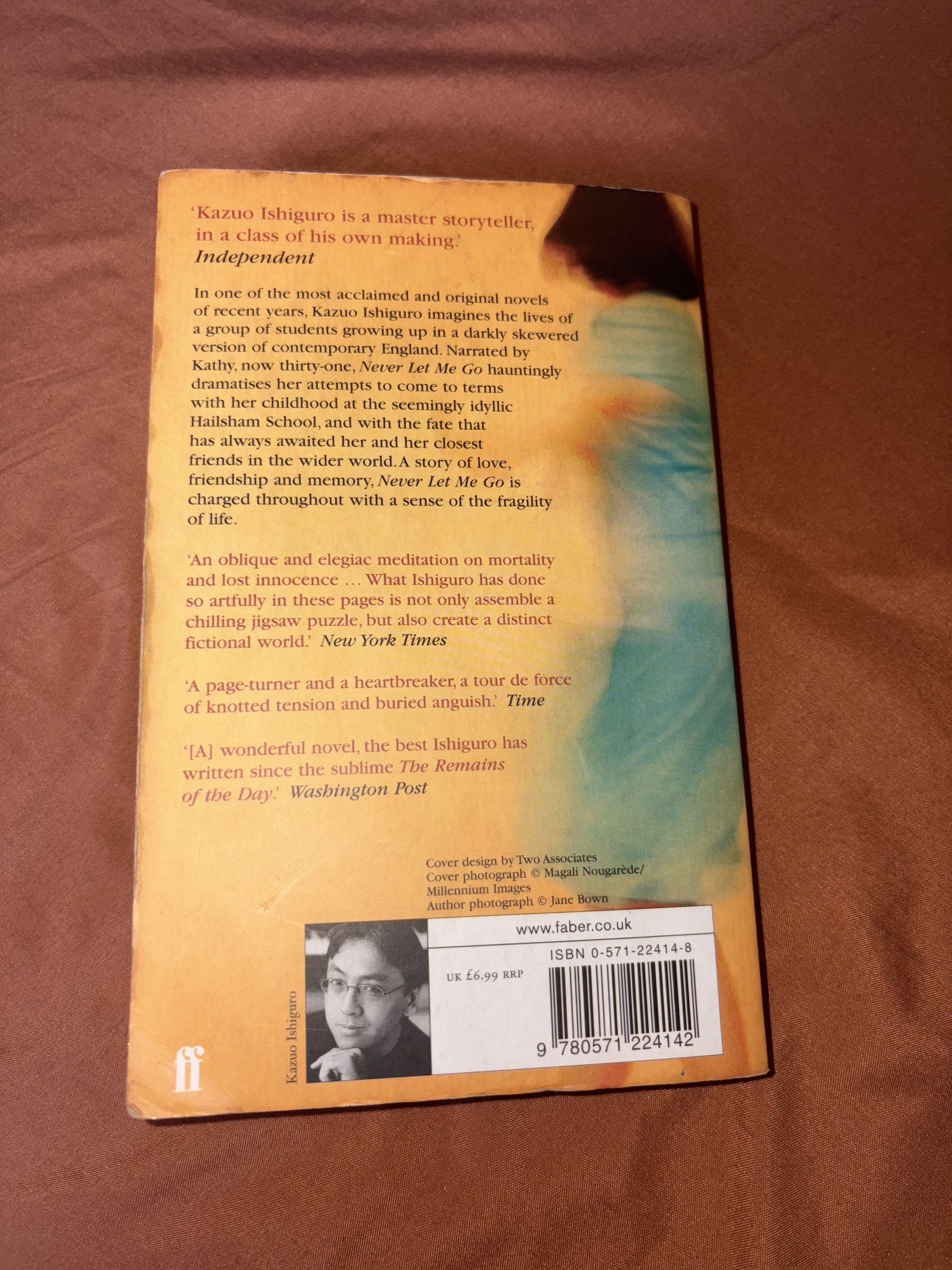 Kazuo Ishiguro - Never Let Me Go, Hobbies & Toys, Books & Magazines ...