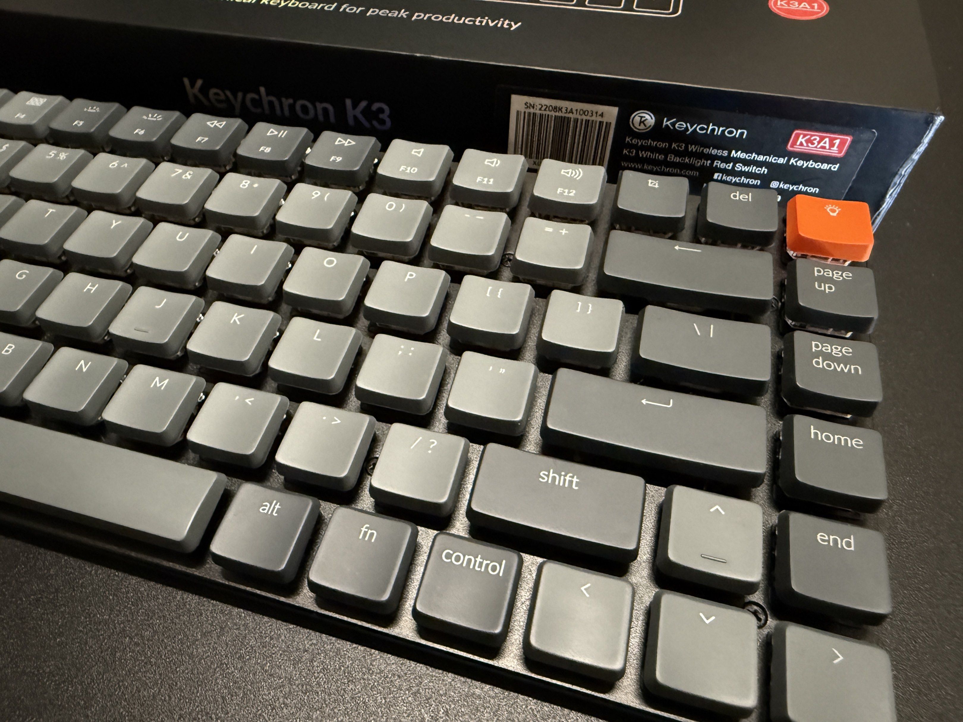 Keychron K3 Wireless Mechanical Keyboard Low Profile, Computers & Tech ...