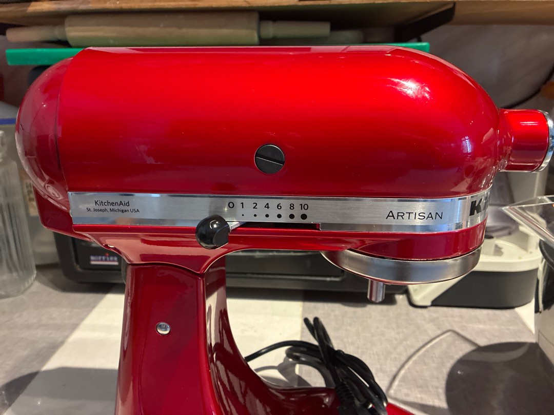 KitchenAid Artisan Stand Mixer - Red, TV & Home Appliances, Kitchen ...
