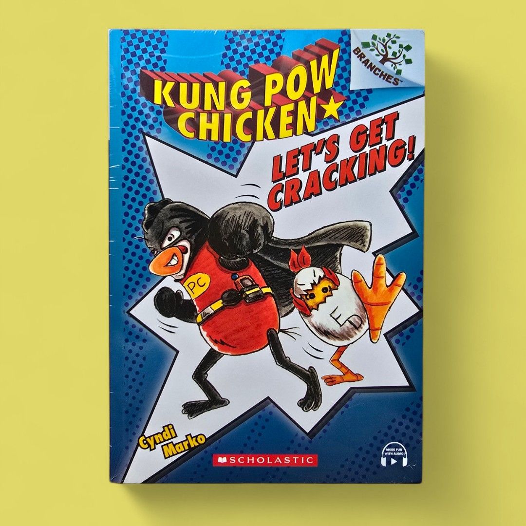 Kung Pow Chicken: Let's Get Cracking! by Cyndi Marko (Book + MP3 VCD) 🐓 ...