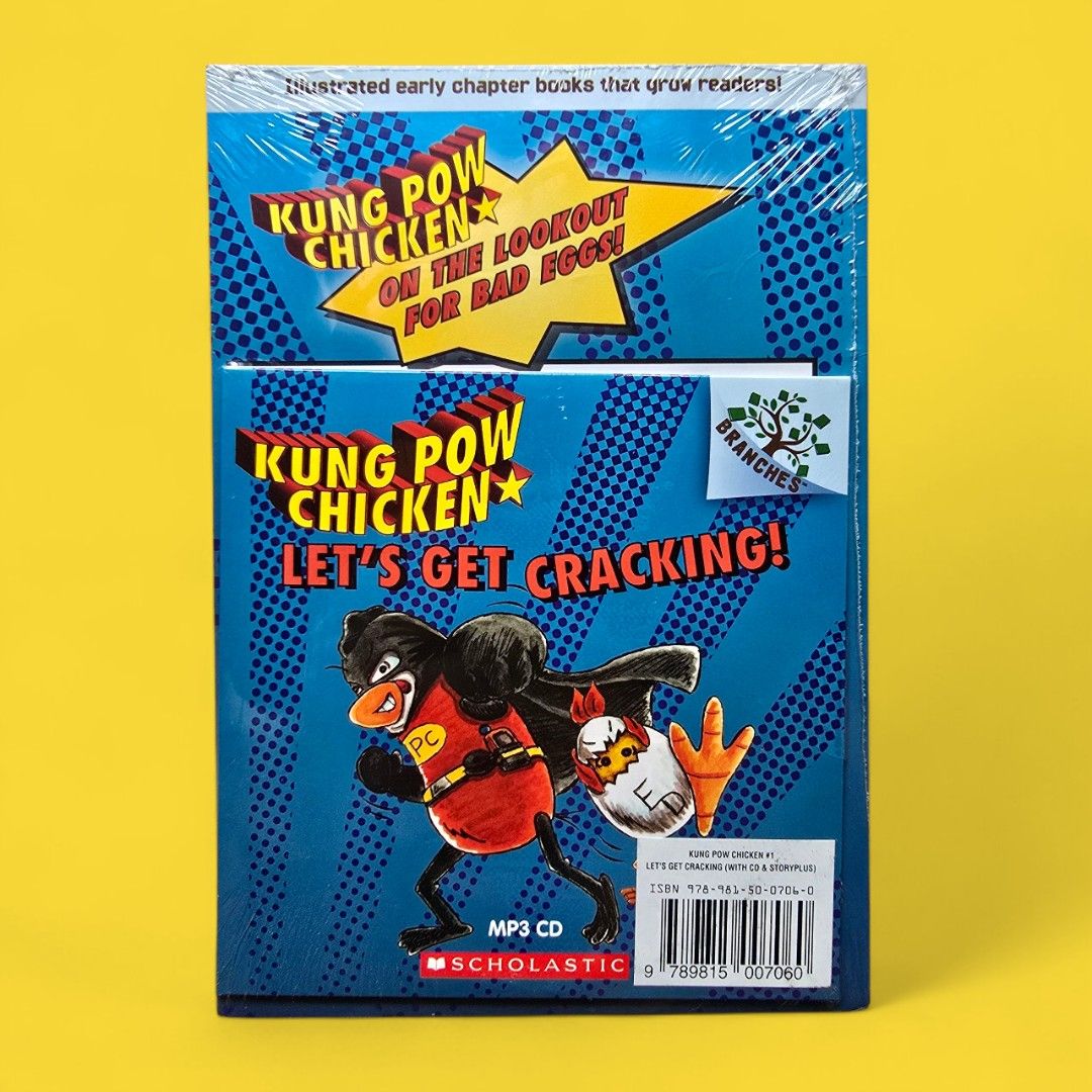 Kung Pow Chicken: Let's Get Cracking! by Cyndi Marko (Book + MP3 VCD) 🐓 ...