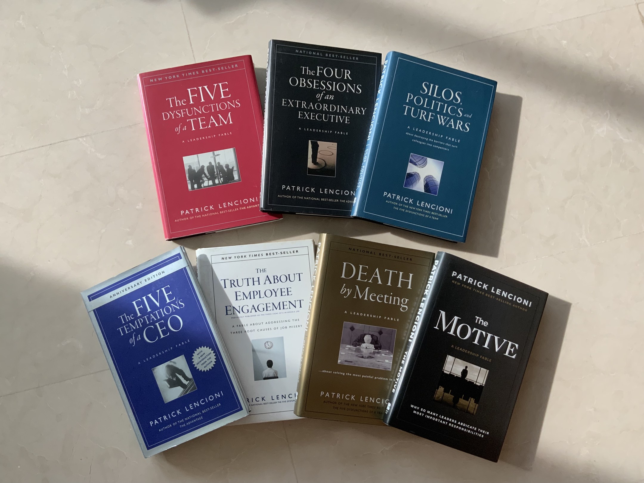 Leadership Patrick Lencioni, Hobbies & Toys, Books & Magazines, Fiction ...