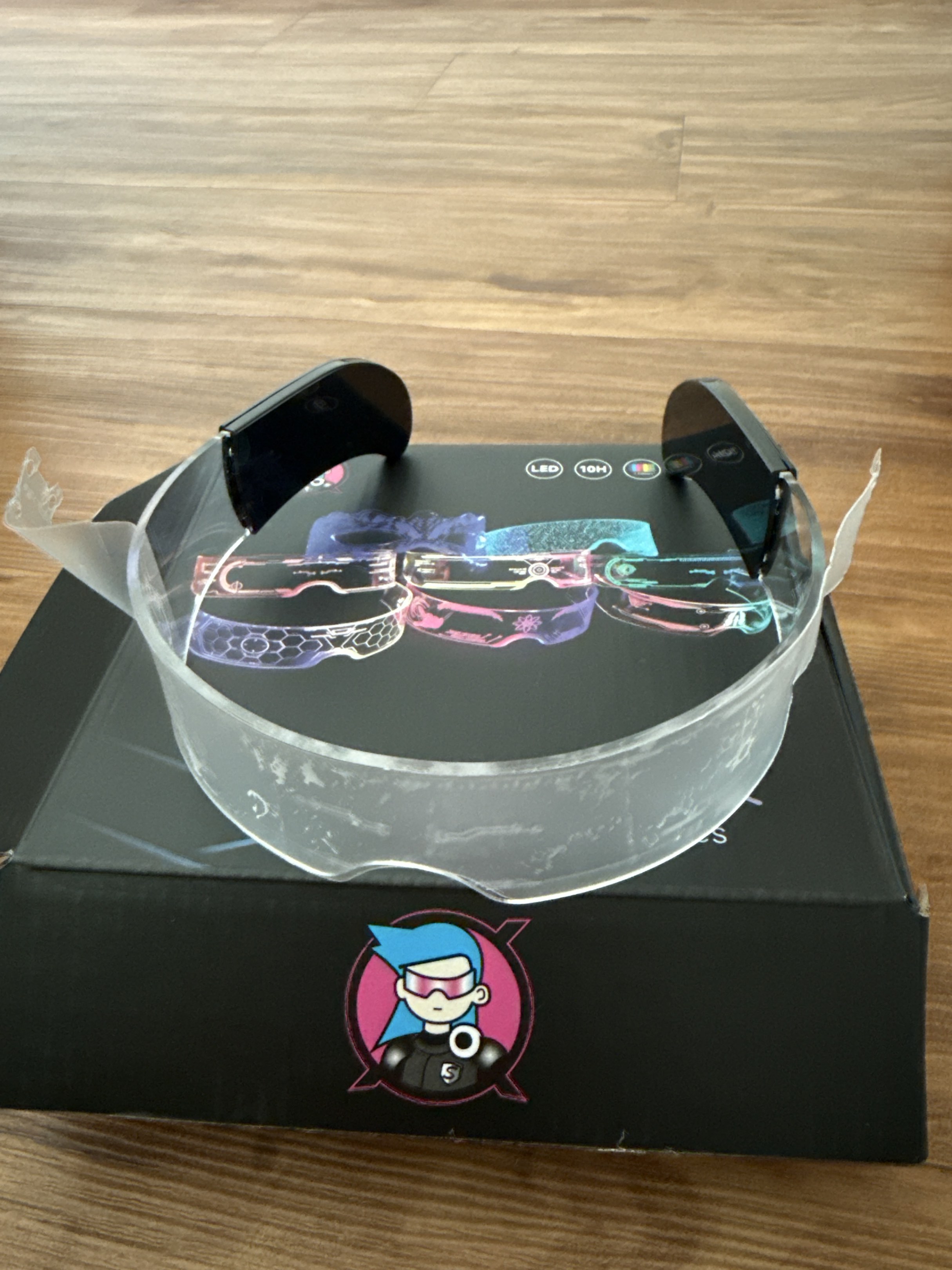 LED Light Up Glasses, Women's Fashion, Watches & Accessories ...