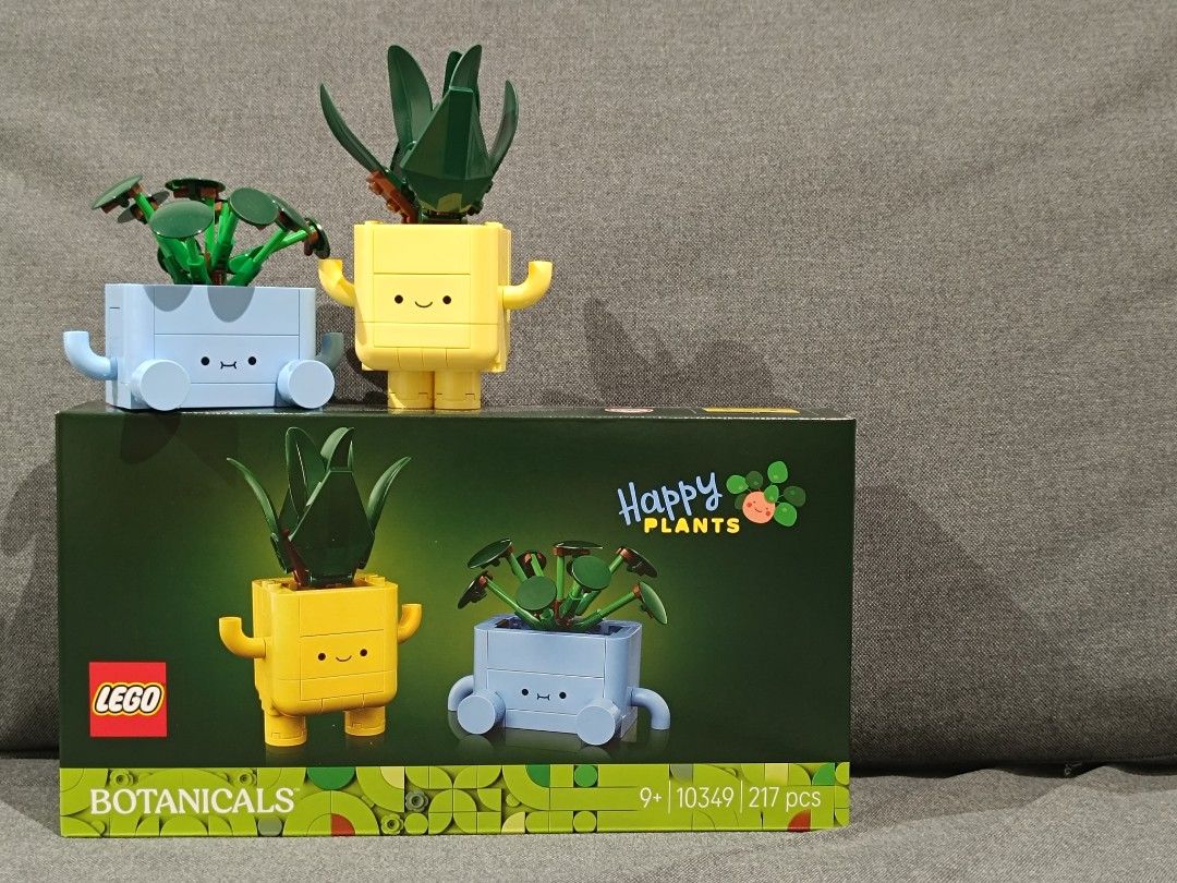 LEGO Botanical Collection Happy Plants Set, Hobbies & Toys, Toys ...