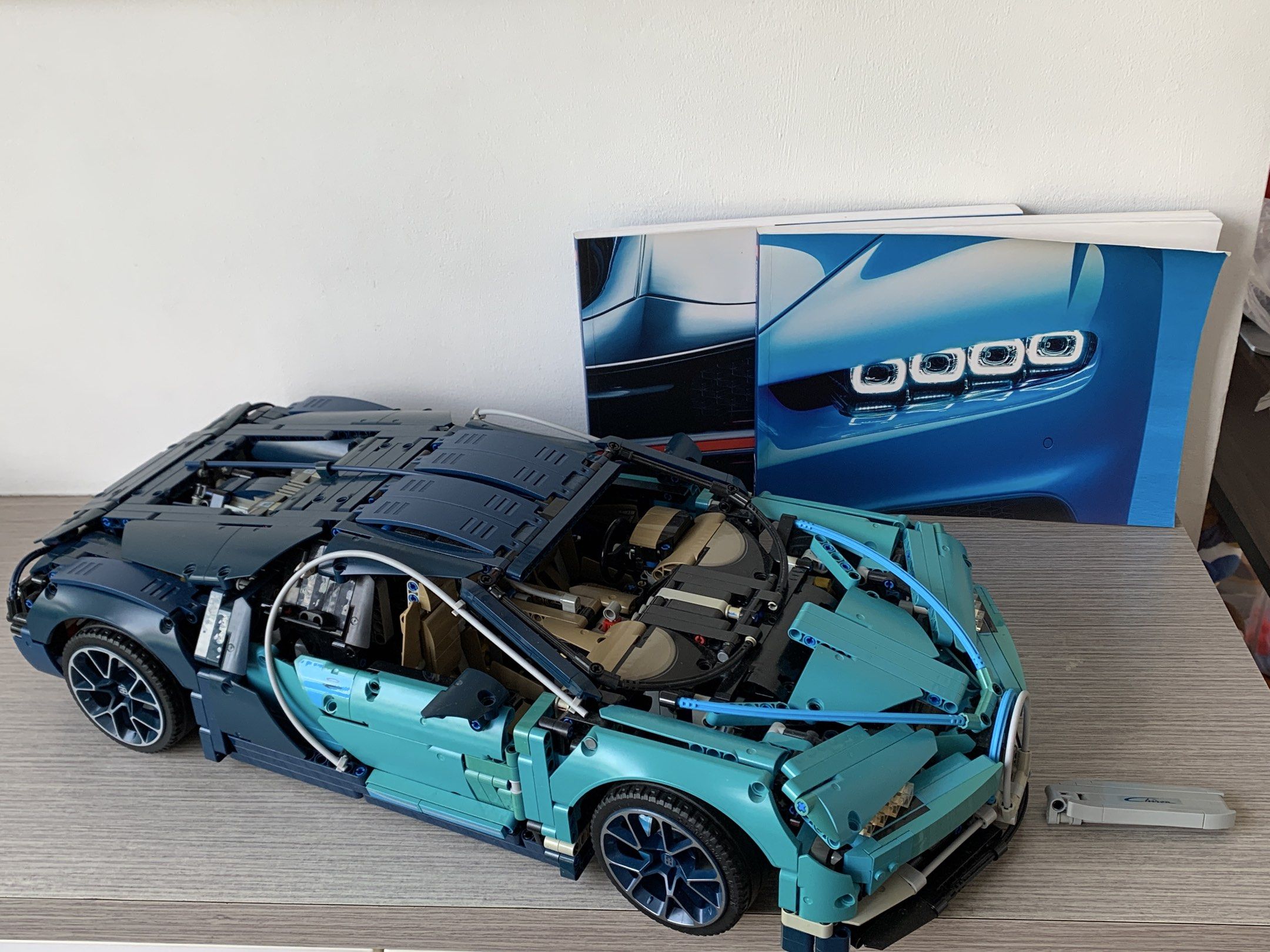 Lego Bugatti Chiron (built), Hobbies & Toys, Toys & Games on Carousell