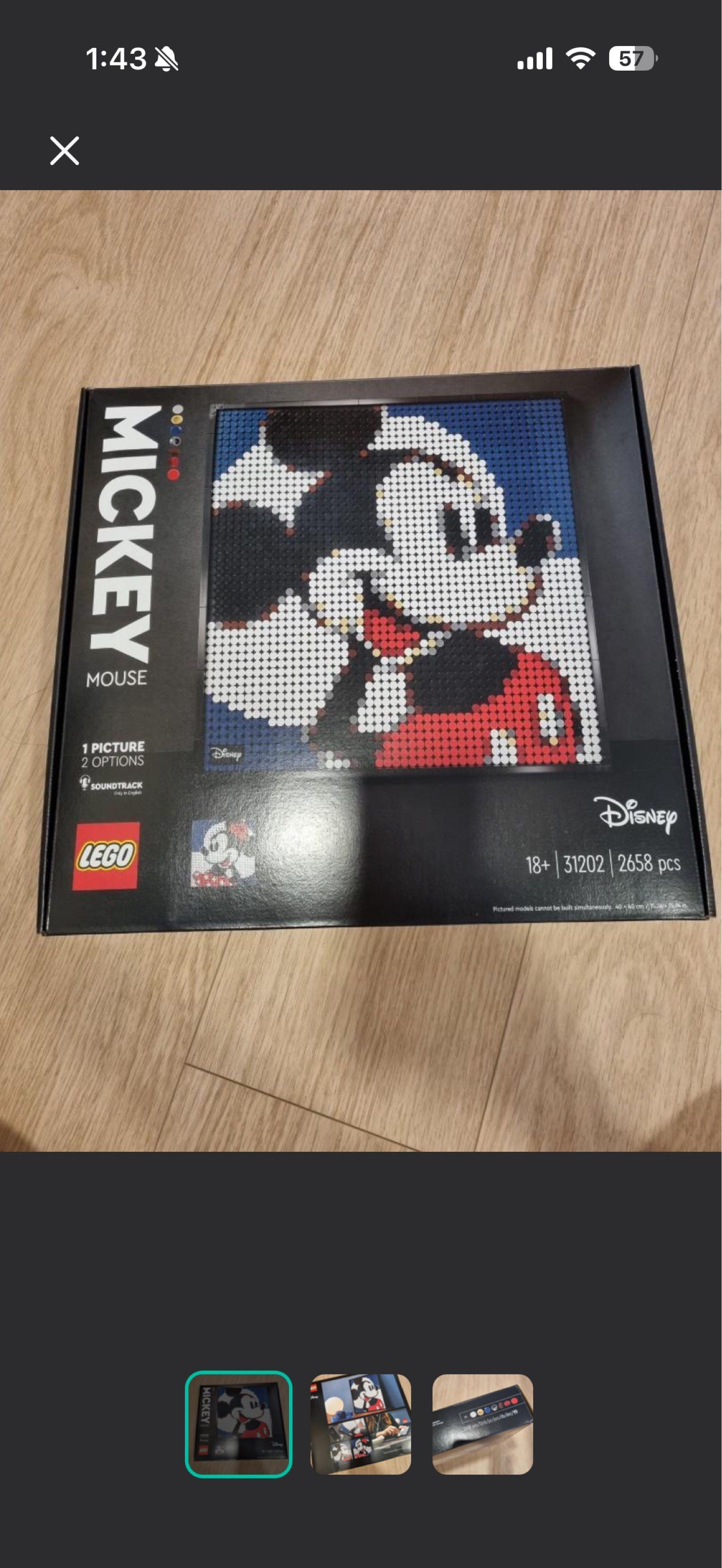 LEGO Disney Mickey Mouse Mosaic Art Set, Hobbies & Toys, Toys & Games ...
