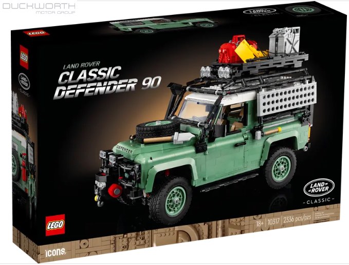 LEGO Icons Land Rover Classic Defender 90 (10317), Hobbies & Toys, Toys ...