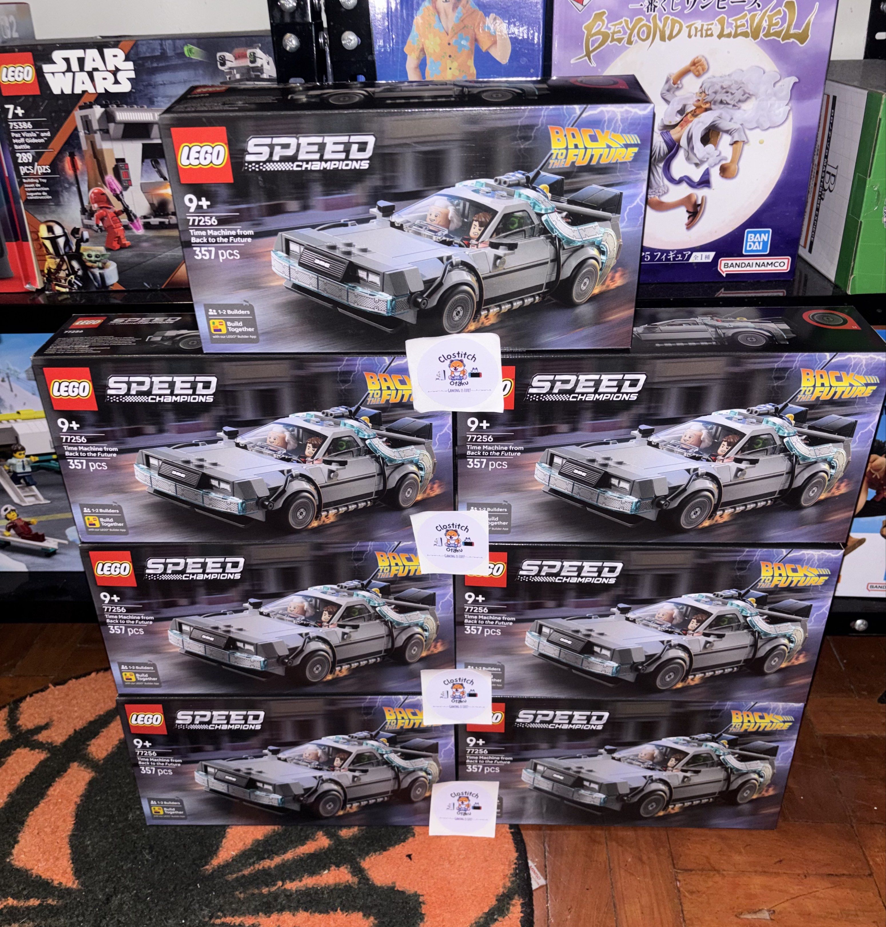 LEGO Speed Champions 77256 Time Machine from Back to the Future ...