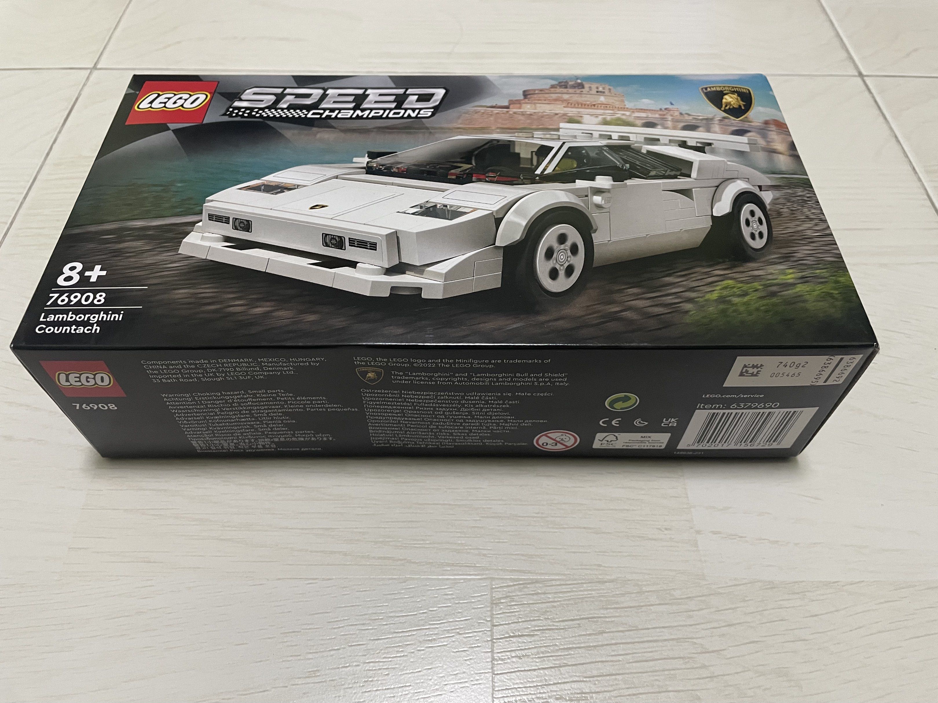 LEGO Speed Champions Lamborghini Countach 76908, Hobbies & Toys, Toys ...