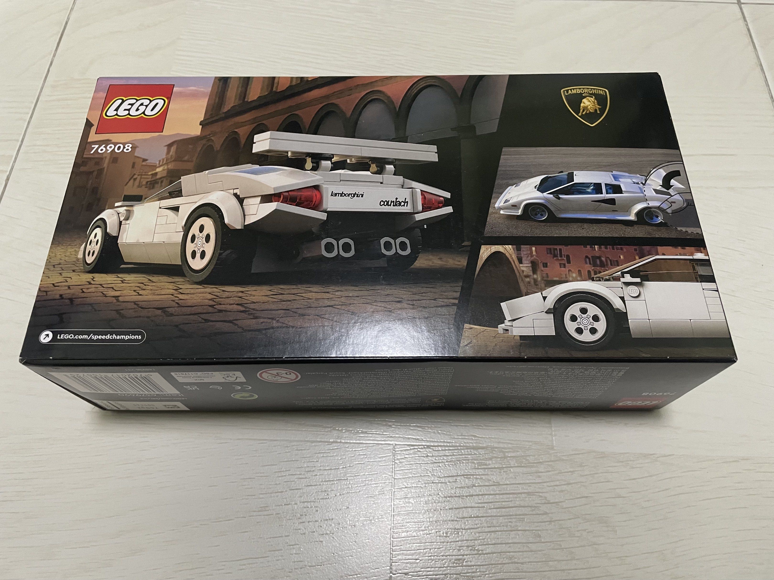 LEGO Speed Champions Lamborghini Countach 76908, Hobbies & Toys, Toys ...